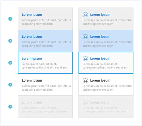 Tabs Ui Design And Patterns User Experience Toolkit For Insights Hub