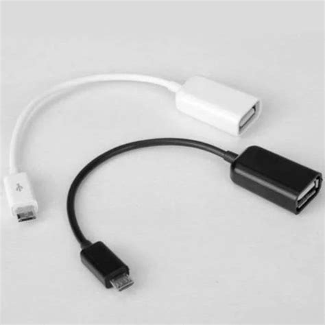 White Black Micro Usb Otg Cable At Rs Piece In New Delhi Id