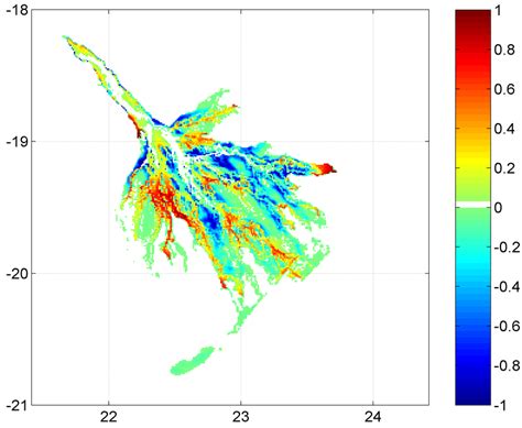Map Of Model Residuals The Plotted Quantity Is C N X Y P T T¼1 Download Scientific