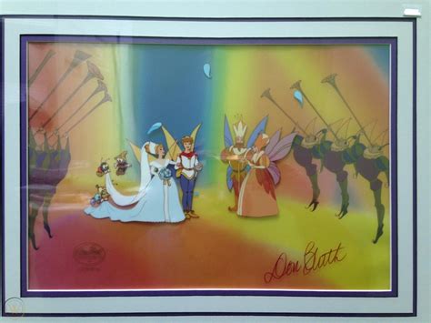 Don Bluth Thumbelina Animation Cel 1835662219