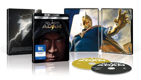 Black Adam [steelbook] [includes Digital Copy] [4k Ultra Hd Blu Ray Blu