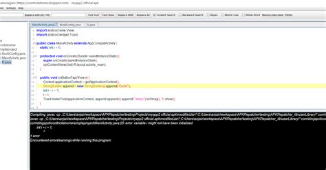 Advance Programs And Tricks In Java Apkrepatcher Now Decompile