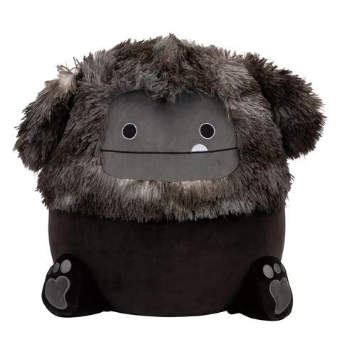 Squishmallows 16 Wallis Black Bigfoot Plush