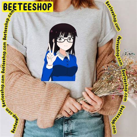 Blue Shirt Sumika Fujimiya Isekai Ojisan Uncle From Another World Trending Unisex T Shirt