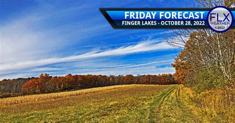 Dry Weekend With Warming Temperatures Finger Lakes Weather