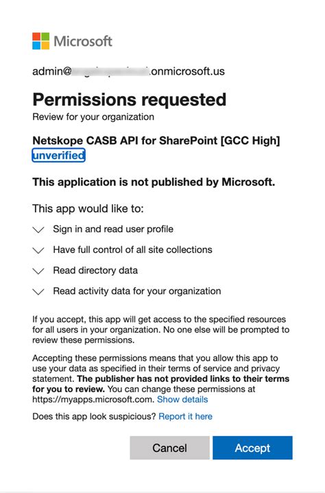Configure Microsoft 365 SharePoint For The Next Generation API Data Protection Netskope