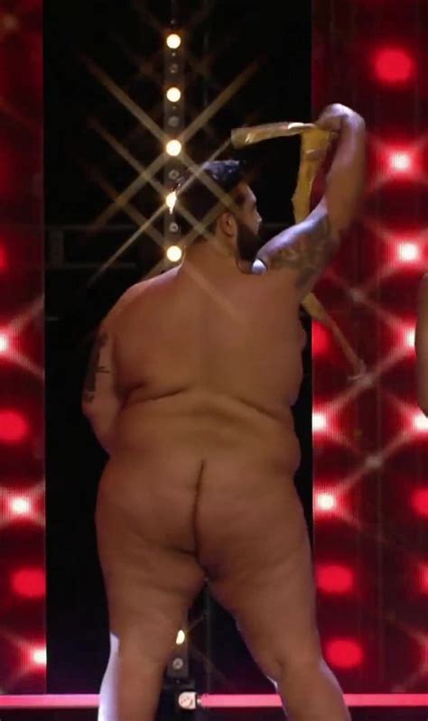 Fat Guy Naked In Tv Show Video 6
