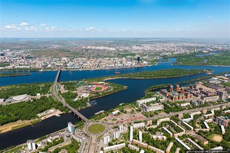 Красноярск и красноярские «Столбы» с высоты • НОВОСТИ В ФОТОГРАФИЯХ
