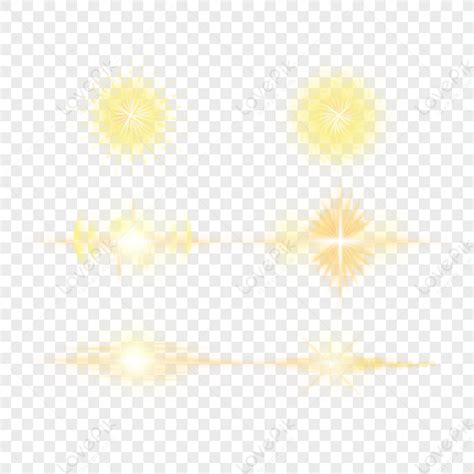 가벼운 후광 반짝 일러스트 이는 조명 효과 조합플래시선명한 Png 일러스트 무료 다운로드 Lovepik