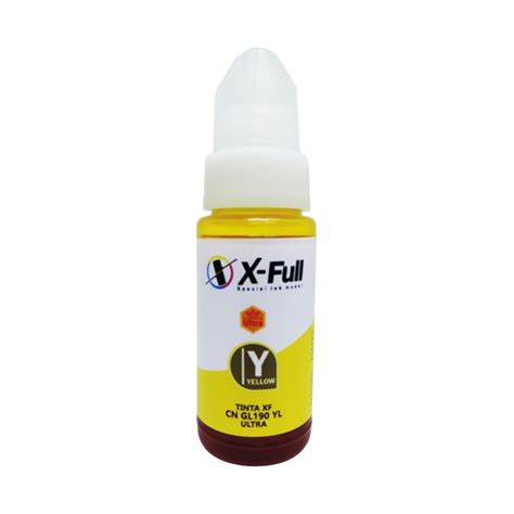 Refil De Tinta Para Canon GL Ultra Amarelo ML X Full X Full RV CARTUCHOS
