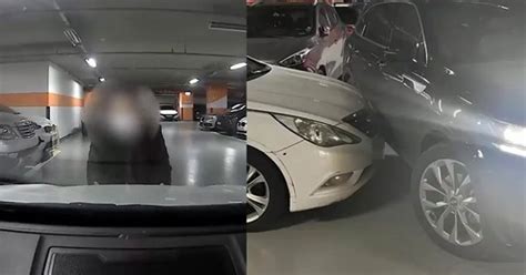 이중주차 차량 밀었는데 뒤늦게 다른 차량과 충돌한문철도 본 적 없는 사고