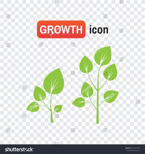 Growth Tree Sign Tree Growth Diagram Stock Vector Royalty Free 754397497 Shutterstock