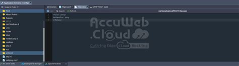 Add Custom Apache Modules To Accuweb Cloud Environment