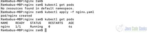 Kubernetes Pods Java Code Geeks