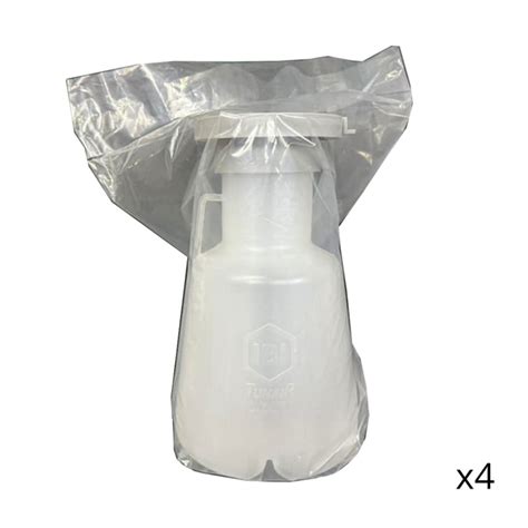 New Full Baffle Tunair™ Polypropylene Erlenmeyer Flask Kit Low Prof