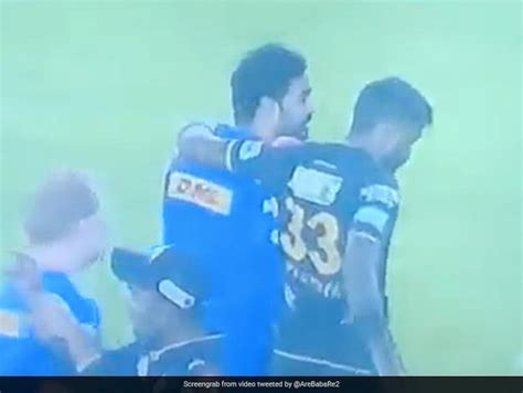 Hardik Pandya Strolls With Aakash Ambani After Gt Vs Mi Ipl 2023 Match