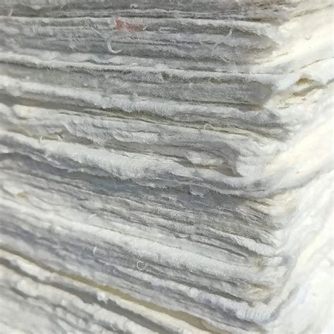 Deckle Edge Paper Vintage Hand Made Loose Leaf Sheets