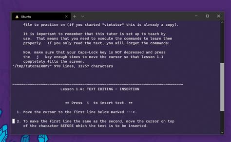 Ubuntus Vim Rerenders Text Permanetly To Windows Terminal After
