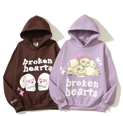 Broken Hearts Bp Hoodie Mens Fashion Tops And Sets Hoodies On Carousell