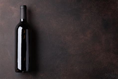 Premium Photo Red Wine Bottle
