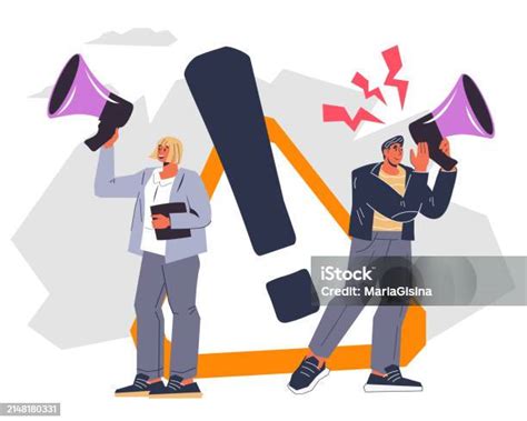 Spanduk Pengumuman Dan Pemberitahuan Penting Ilustrasi Vektor