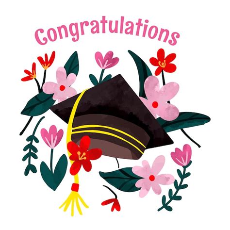 Premium Vector Congratulations On Your Graduation