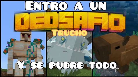 Entro A Dedsafio En Minecraft YouTube