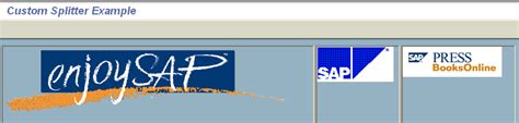 Sap Custom Splitter Container Cl Gui Splitter Container Abap Example Code
