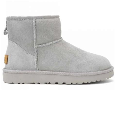 Ugg Classic Mini Grey Violet купить со скидкой