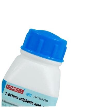 Ácido Octano Sulfónico Sal Sódica Grado HPLC 25 g HiMEDIA RM1549