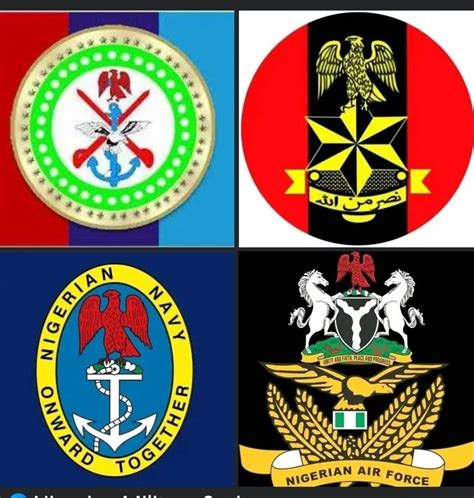 Nigerian Military Logo Nigerian Navy Ranks And Salary Allowances In