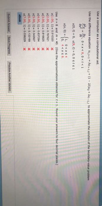 Solved Use A Computer As A Computational Aid Use The
