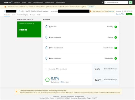 sonarqube is not showing the analysis results of the c code