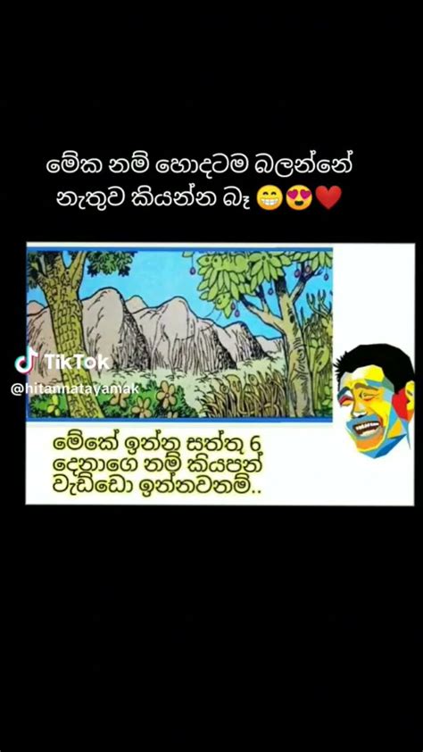 ඇස්පේන අයට ව්තරයි මෙක ඉන්න සත්තු 6 කියන්න පුලුවන් 😁😁 Youtube