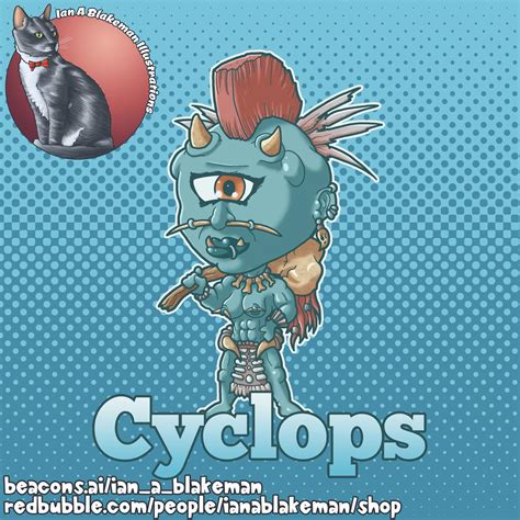 Cyclops Chibi Art By Me R Monstergirl