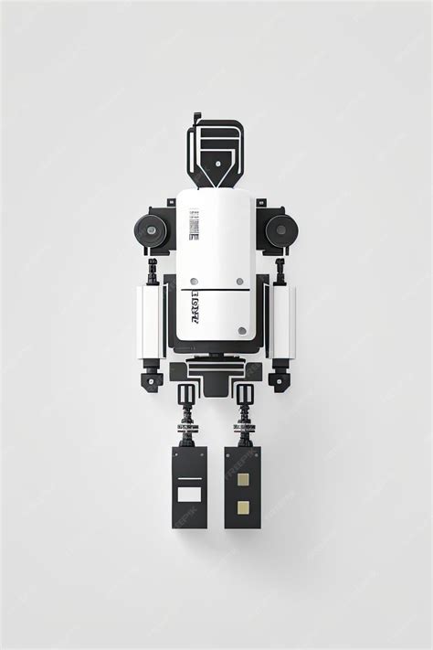 Premium Ai Image Ai Concept With Microprocessors And Robot Chips Ai Generated