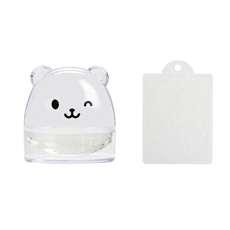 Silicone Nail Stamper Set French Nail Stamp Cute Bear Jelly Stamper