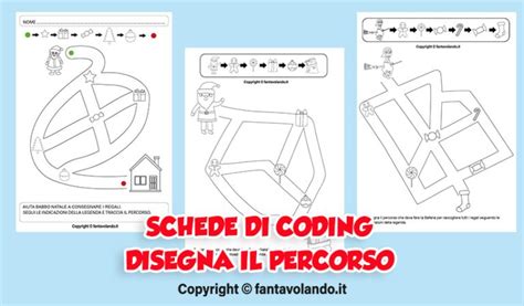 Attività Di Coding Per Natale Disegna Il Percorso Fantavolando