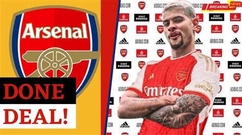 🚨100 Done Deal 💯yes Bruno Guimaraes New Arsenal Midfielder Official