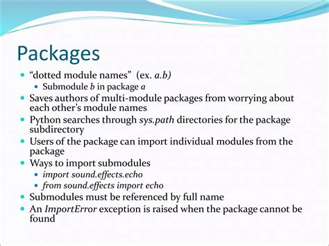 Python Modules Ppt