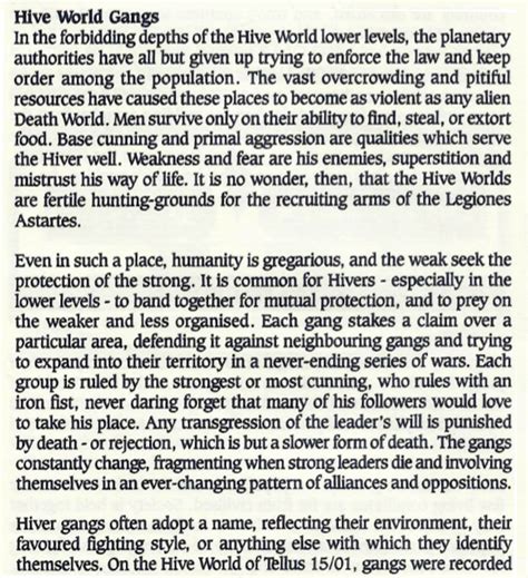 Area 23 Citi Block Proto Necromunda Rules