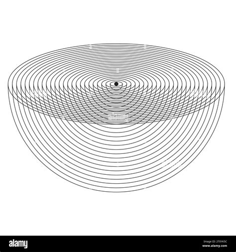 Concentric Circle Elements Element For Graphic Web Design Template