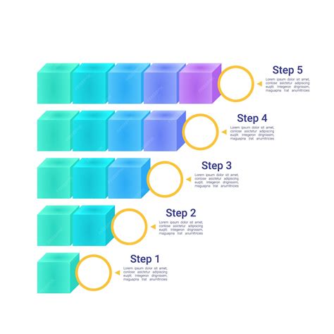 Premium Vector Skills Proficiency Levels Infographic Chart Design