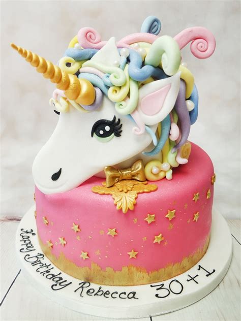 Crafty Cakes Exeter Uk Unicorn Cake