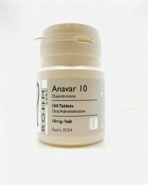Rohm Labs Anavar 10mg Hilma Biocare