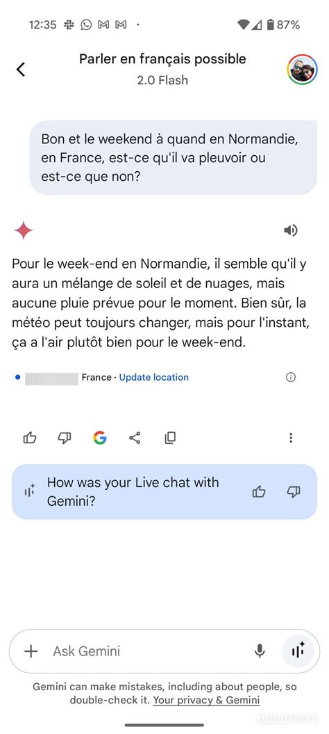 Gemini Live S Latest Update Makes It A True Polyglot