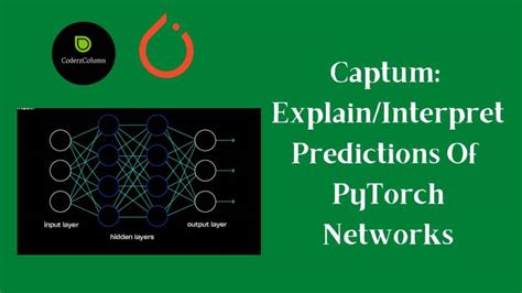 Captum Interpret Predictions Of Pytorch Networks