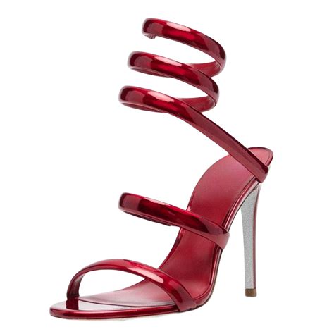 Hhh 2024 Spring And Summer High Heel Sandals Plus Size Ankle Winding