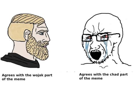 Wojak Vs Chad Meme Vrogue Co
