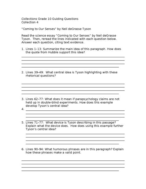 Grade 10 Language Arts Worksheets Important One Lecture Notes English